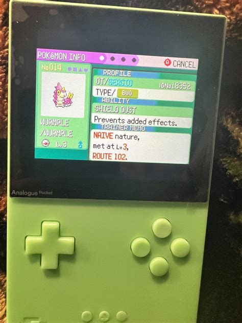 Got My Second Shiny For My All Shiny Team R Pokemonemerald