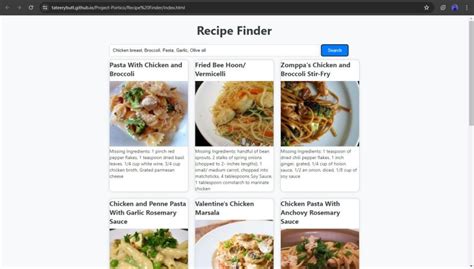 Abdullah Imran On Linkedin Projectportico Recipefinder Innovation