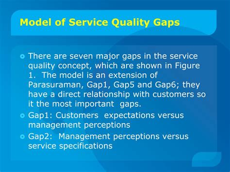 PPT Measuring Service Quality At Palestinian Telecommunication Company Jawwal Using