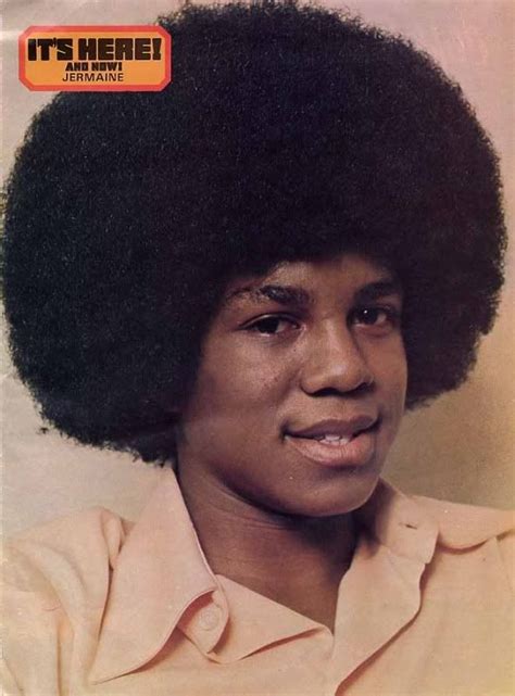 Jermaine Jackson Afro