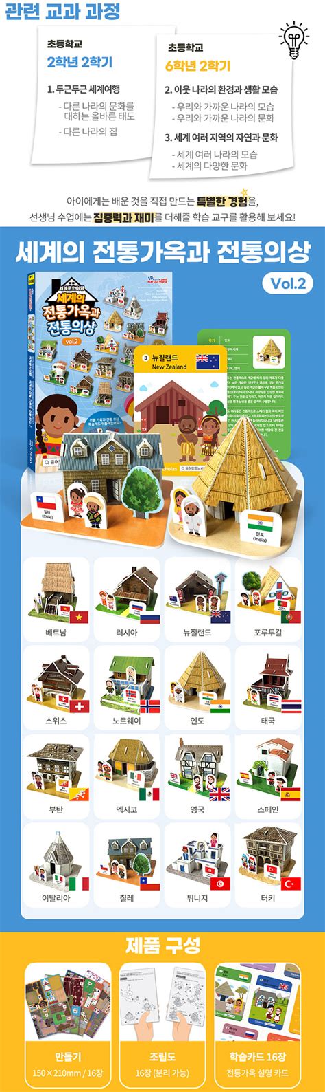 세계문화여행 세계의 전통가옥과 전통의상 Vol 2