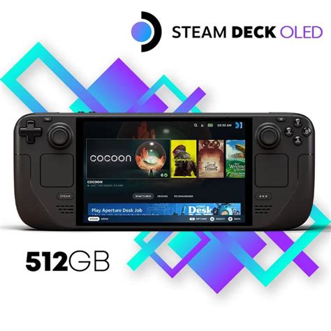 Портативная игровая консоль Steam Deck OLED 512ГБ 90Hz - купить с ...
