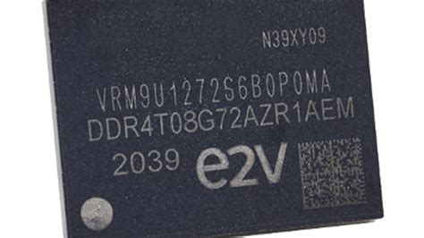 New Electronics Teledyne E2v 8 Gb Ddr4 Memory Chip Targets High Reliability Space Applications
