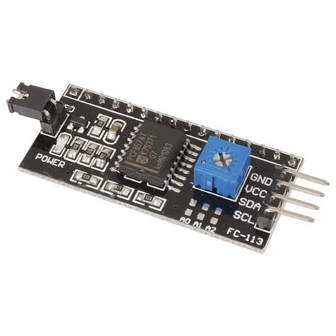 LCD I C Module IIC I C Serial Interface Adapter Electronation Pakistan