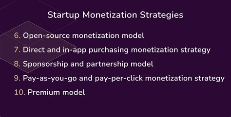 a quick guide to startup monetization strategies and models