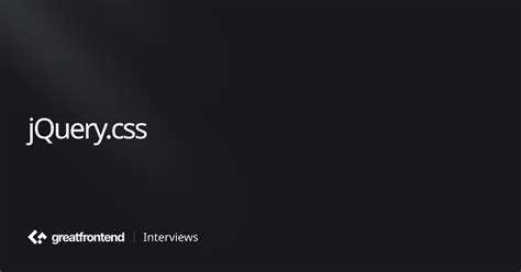 Jquerycss Javascript Interview Questions With Solutions