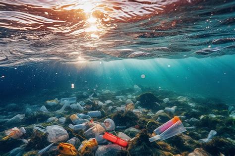 Premium Ai Image Pollution S Grip On The Natural Environment