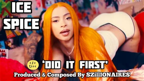 ICE SPICE - ‘DID IT FIRST’ Type Beat | Composed & Produced By ...