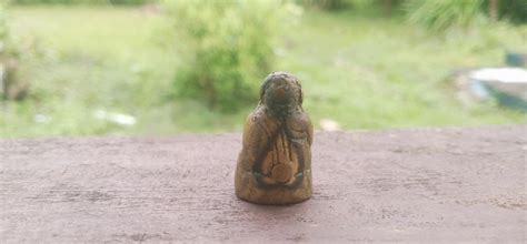 พระสังกัจจายน์ หล่อโบราณ หลวงพ่อเงินวัดบางคลาน ออกวัดท่ามะไฟ จ พิจิตร จัดสร้างราวปี 2460 Ennxo