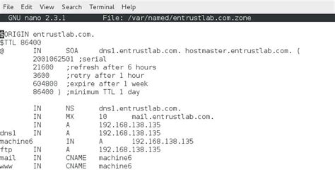 Ecs Enterprise Self Service Adding A Domain From Bind Dns Entrust