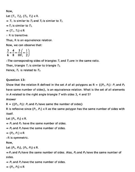 Mp Board Solution Class 12th Maths Chapter 1 Relations And Functions
