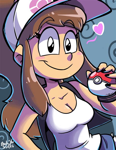 Pokemon Trainer Hilda By Ztoons On Newgrounds