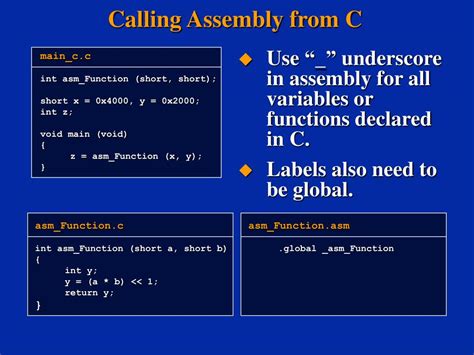 Ppt Tms320c6713 Assembly Language Contd Powerpoint Presentation