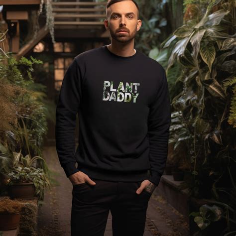 Classic Plant Daddy Sweatshirt Plant Dad Crewneck Plant Ts For Men