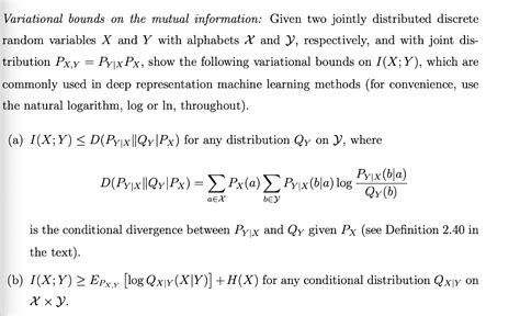 Variational Bounds On The Mutual Information Given