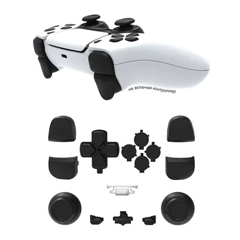 Data Frog Replacement Button Thumb Sticks For Ps5 Controller Analog