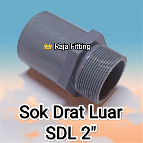 Sdl 2 Raja Fitting Shock Drat Luar 2 Valva Socked 2 Inch Lazada Indonesia