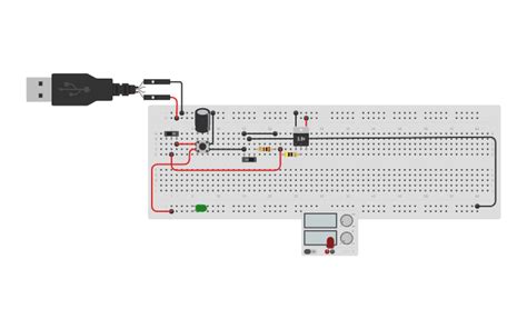 Circuit Design Led Driver Tinkercad
