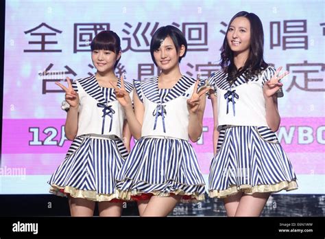 Japanese Girl Group Hkt48 Meet Fans And Promote Their Coming Concert In