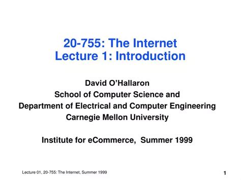 PPT The Internet Lecture Introduction PowerPoint Presentation ID