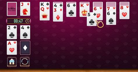 Classic Klondike Solitaire Card Game Games With Source