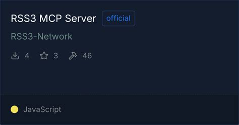 Rss3 Mcp Server Glama
