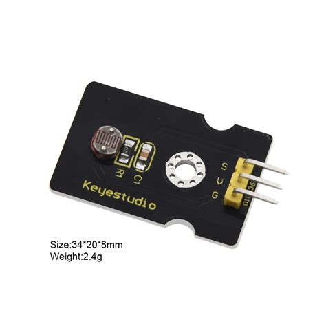 Keyestudio Photoresistor Light Dependent Resistor Sensor Module For Arduino Keyestudio Photoresistor Light Dependent Resistor Sensor Module For Arduino