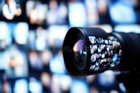 A Close Up View Of A Camera Screen Showing Multiple Images Stock Photo Image Of Display