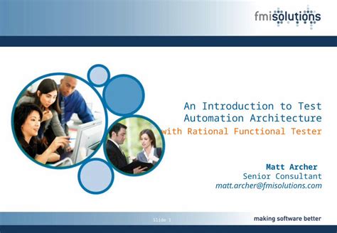 Ppt Slide 1 An Introduction To Test Automation Architecture With
