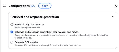 Build Conversational Interfaces For Structured Data Using Amazon Bedrock Knowledge Bases