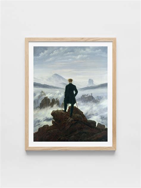 Caspar David Friedrich The Wanderer Above The Sea Of Fog Makeready