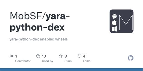Github Mobsf Yara Python Dex Yara Python Dex Enabled Wheels
