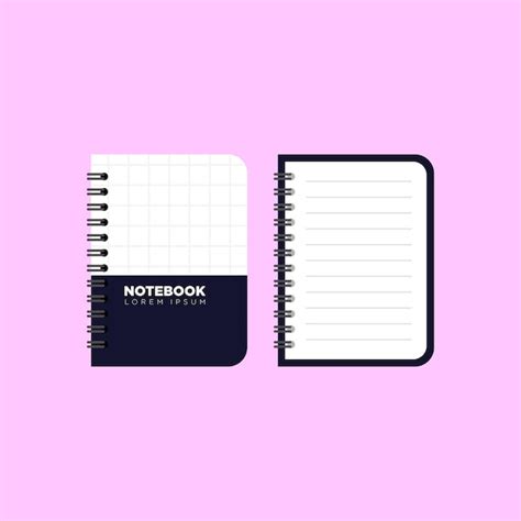 Premium Vector Vector Illustration Of Notebook Collection