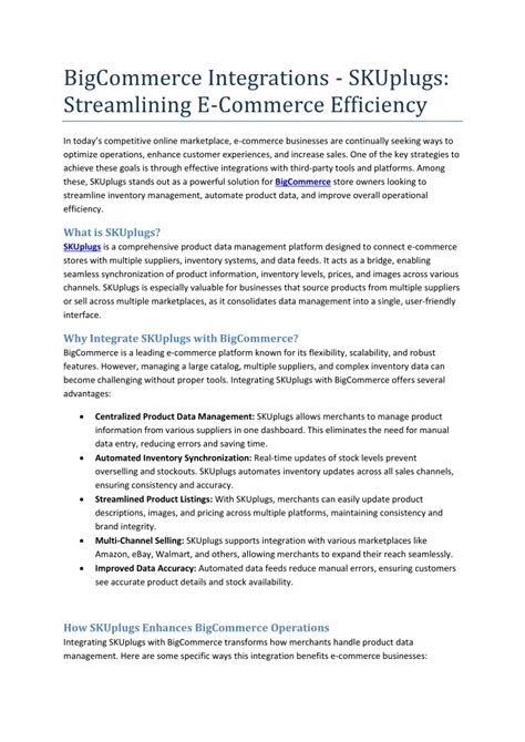 Ppt Bigcommerce Integrations Powerpoint Presentation Free Download Id 14261317