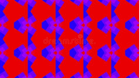 Background Combination Of Colorful Square Patterns Moving Regularly According To A Futuristic