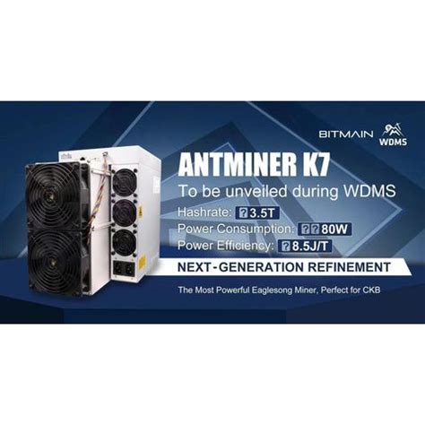 Buy Wholesale China Bitmain Antminer K7 Ckb Miner Eaglesong Miner Bitmain Antminer K7 At USD