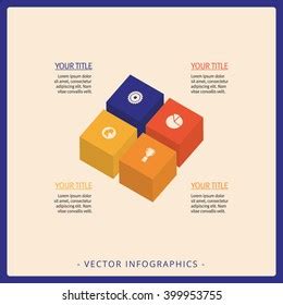 Cube Chart Template Stock Vector Royalty Free 399953755 Shutterstock