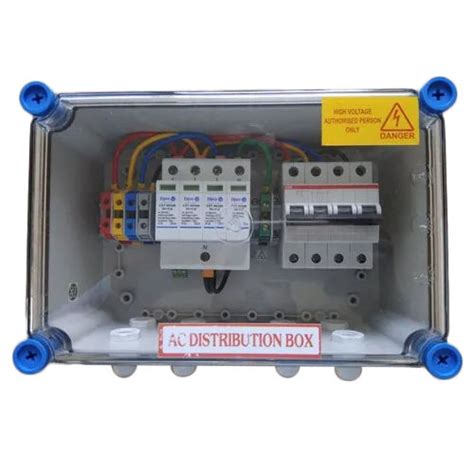 Ac Distribution Box At 215000 Inr In Vadodara Gujarat Vaishnavi Solar