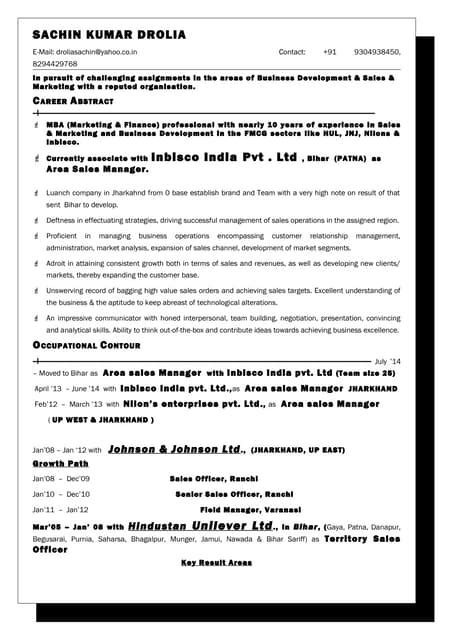 Sachin Resume1 Pdf