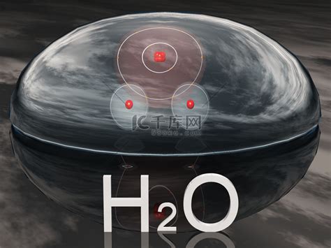 水分子高清摄影大图 千库网