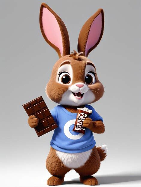 Premium Photo 3d Image Of A Cute And Furry Rabbit Disney And Pixar
