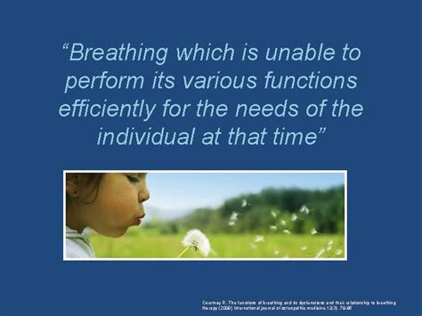 Breathing Pattern Dysfunction Sarah Butler Physiotherapist Nzrsi June