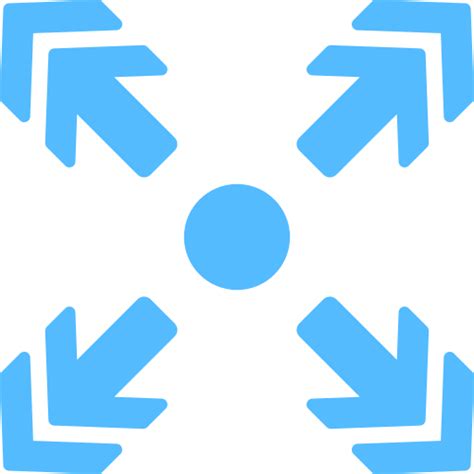 Expand Arrows Generic Circular Icon
