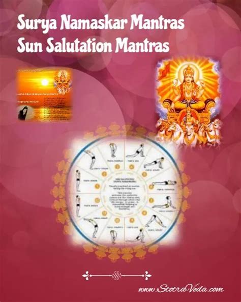 Surya Namaskar Mantras Sun Salutation Mantras