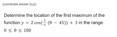 Solved Coordinate Answer X Y Determine The Location Of Chegg