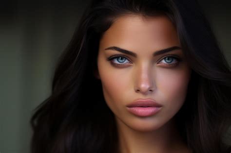 Premium Photo Natural Noir Model Photo