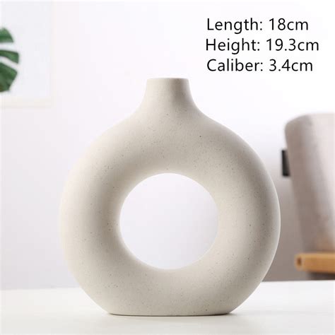 New Style Biscuit Vase Frosted Particle Flower Arranging Device Bcc