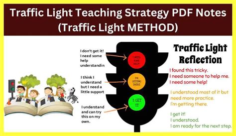 Traffic Light Teaching Strategy Pdf Traffic Light Method
