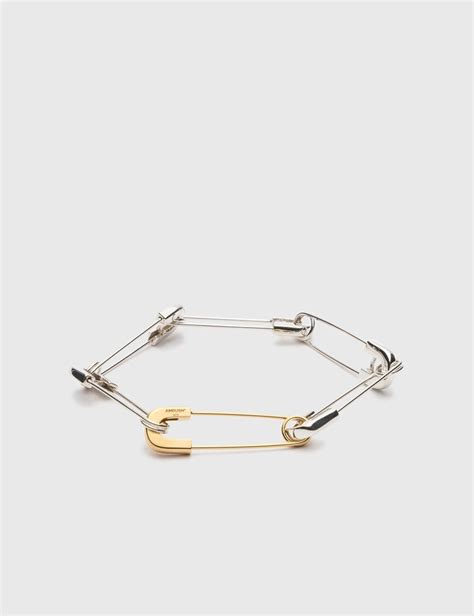 Ambush® Safety Pin Bracelet Hbx Globally Curated Fashion And