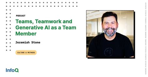 infoq on linkedin infoq podcast techethics teamwork culture
